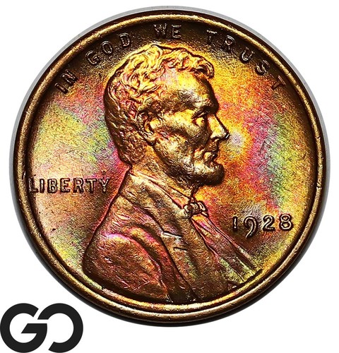 1928 Lincoln Cent Wheat Penny, Nice Color | eBay