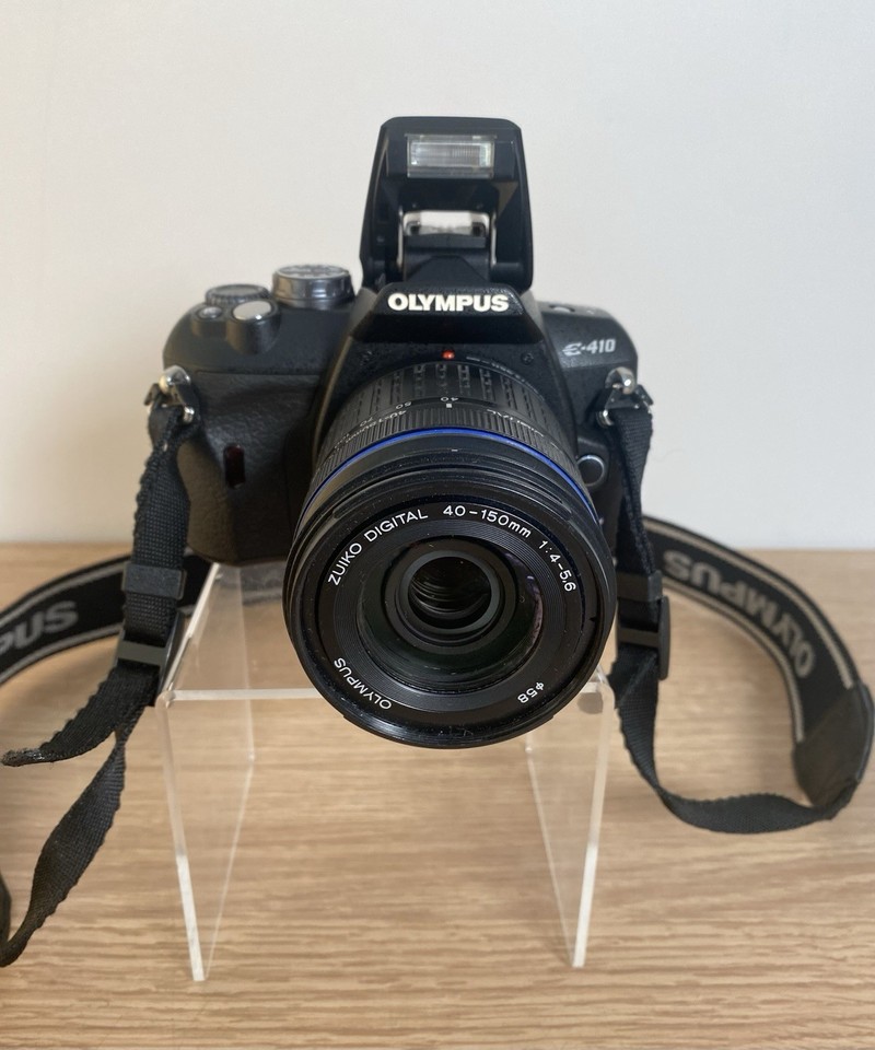 Olympus E-410 DSLR 10.0MP Digital Camera Working w/ Olympus Zuiko 40 ...