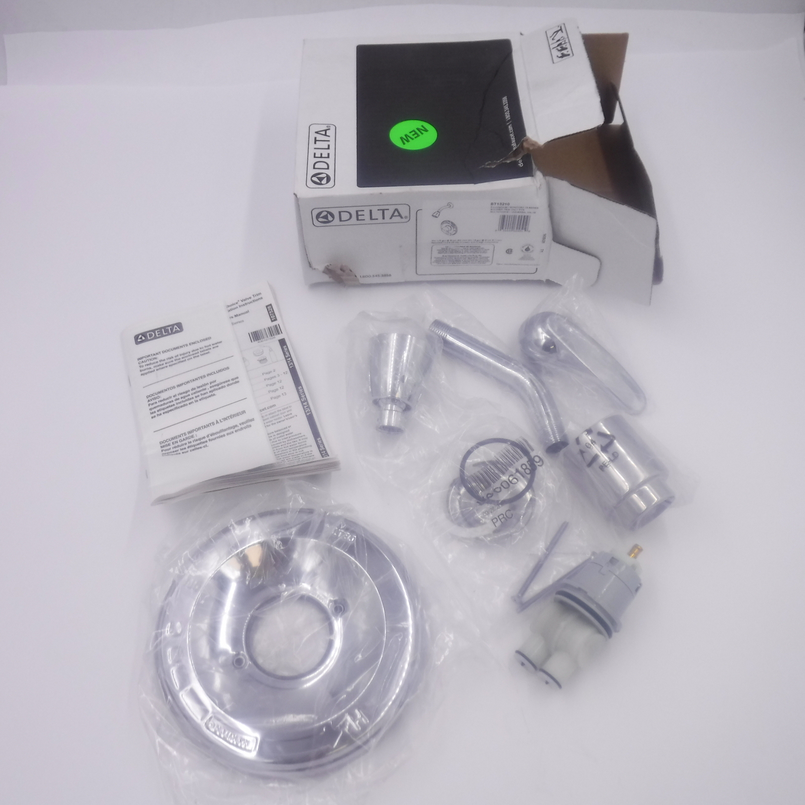 DELTA FAUCET Delta Foundations BT13210 Monitor 13 Series Shower Trim ...