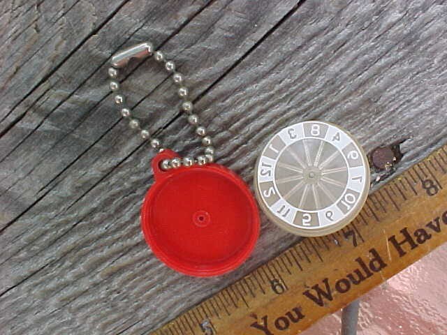 RALPH REEDMAN PACKARD DEALERSHIP KEYCHAIN LANGHORNE PA ROULETTE WHEEL ...