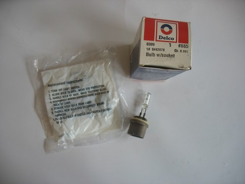 NOS GM # 9442878 885 Gr. 2.727 bulb W/socket | eBay