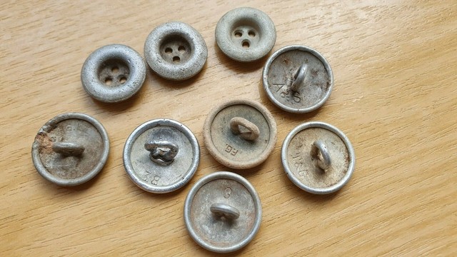 WW2 Original German uniform button 9 pcs | eBay