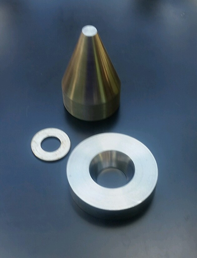 17 DEGREE FOLDING CONE 1.25" X 2" (COIN RING MAKING TOOLS) | eBay