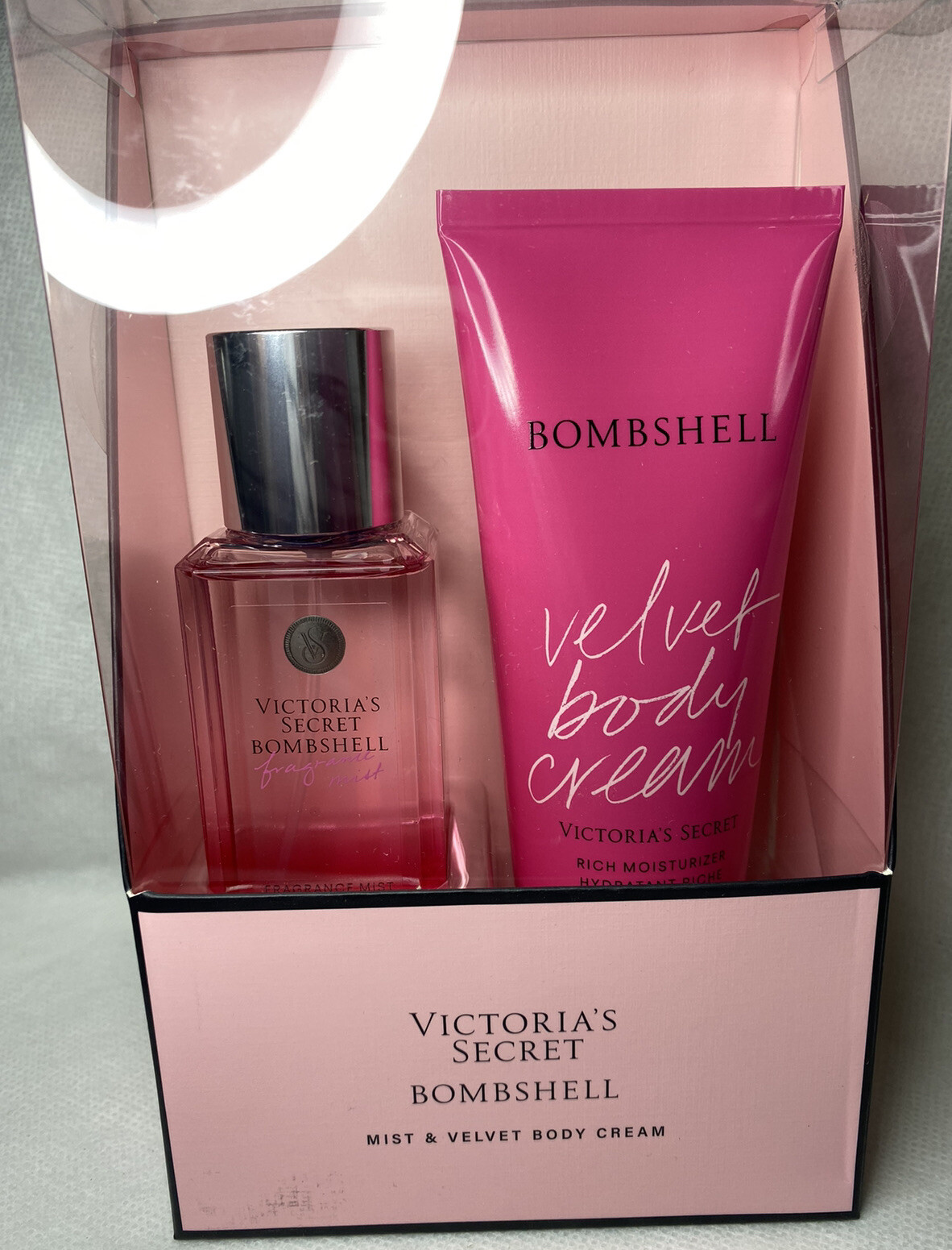 Bombshell Velvet Travel Fragrance Mist & Velvet Body Cream Gift Set | eBay