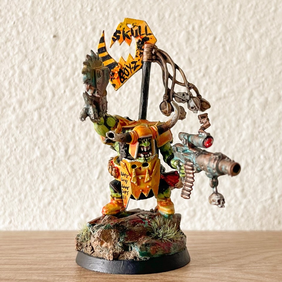 Warhammer 40k Xenos - Painted Orks Bad Moons Army - BoxedUp (272) | eBay