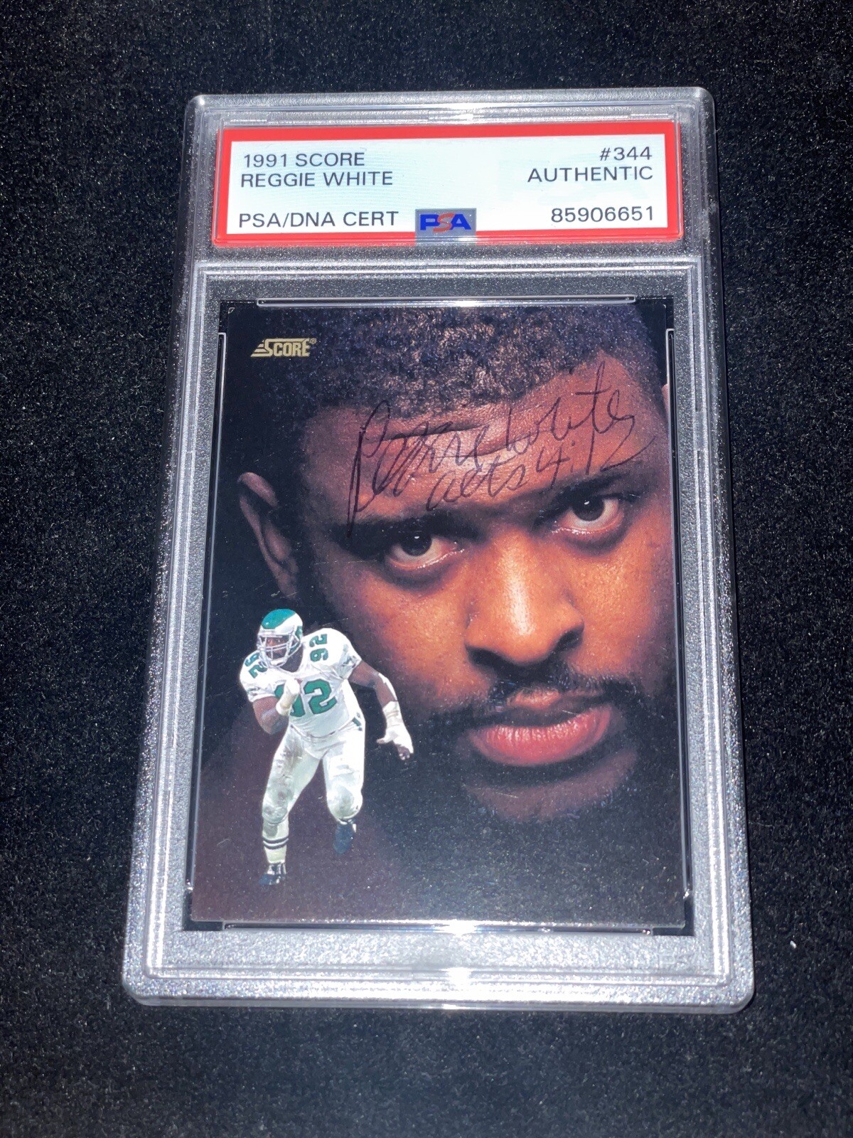 Reggie White Autographed Memorabilia | Signed Photo, Jersey ...