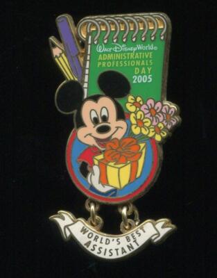 WDW Administrative Professionals Day 2005 Mickey Mouse LE Disney Pin ...