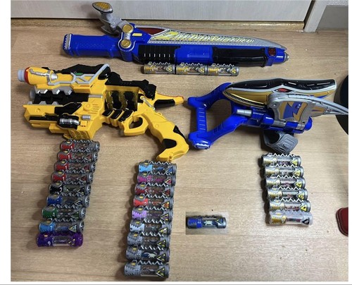 Power Rangers Dino Charge Kyoryuger Morpher Weapon 3p Zyudenchi 25p set ...