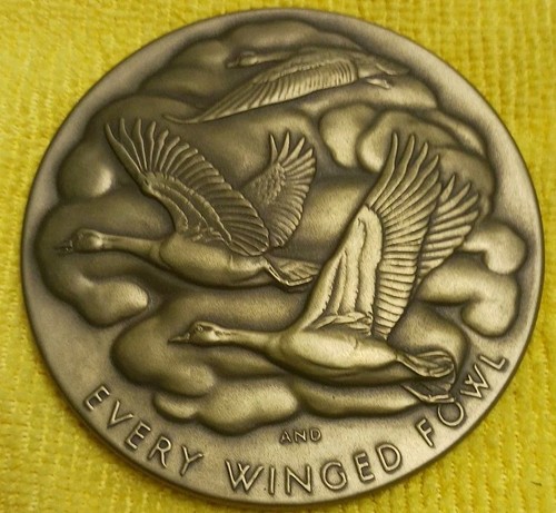 SOCIETY OF MEDALISTS 60TH ISSUE GOD MADE THE BEAST / EVERY WINGED FOWL ...