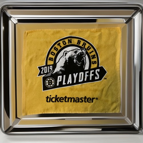 Boston Bruins NHL 2019 Playoffs Rally Towel - Ticketmaster Excellent ...