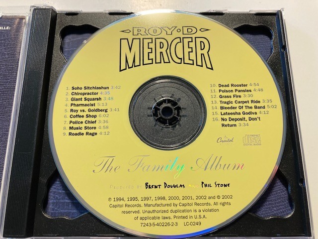 CDs--ROY D MERCER--FAMILY ALBUM + HITS THE ROAD---FREE SHIPPING ...