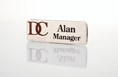 Staff Name Badges Personalised ID Office Namebadge | eBay UK
