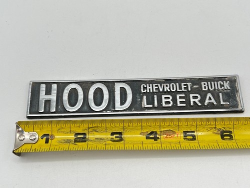 Vintage Metal Dealer Dealership Emblem / Badge - Hood Chevrolet Buick ...