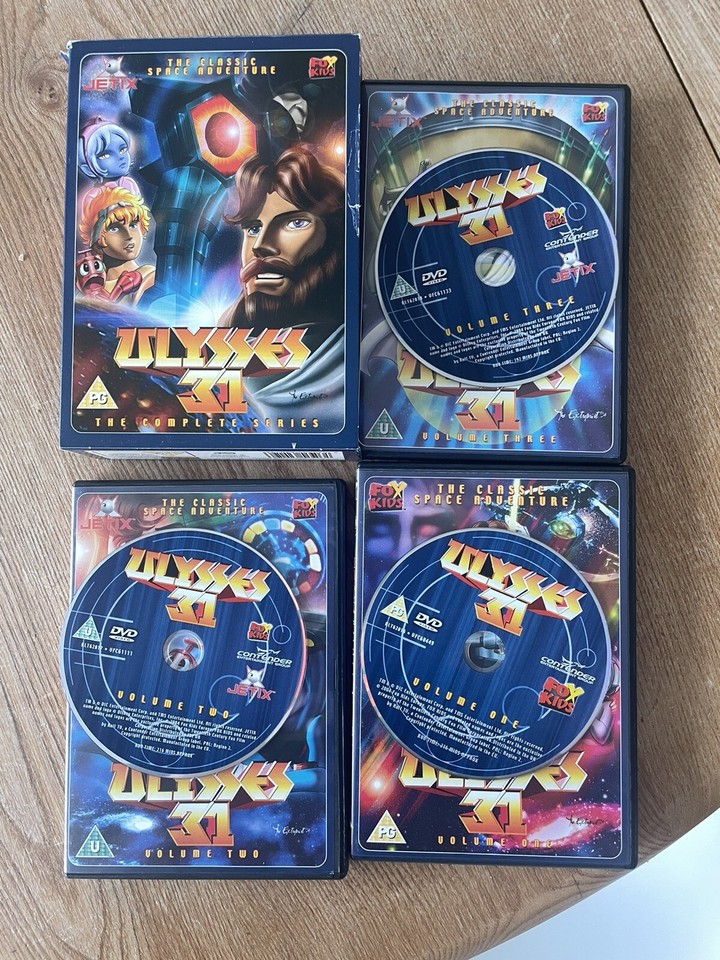 ULYSSES 31 - Complete Series All 26 Episodes Original Collection DVD ...
