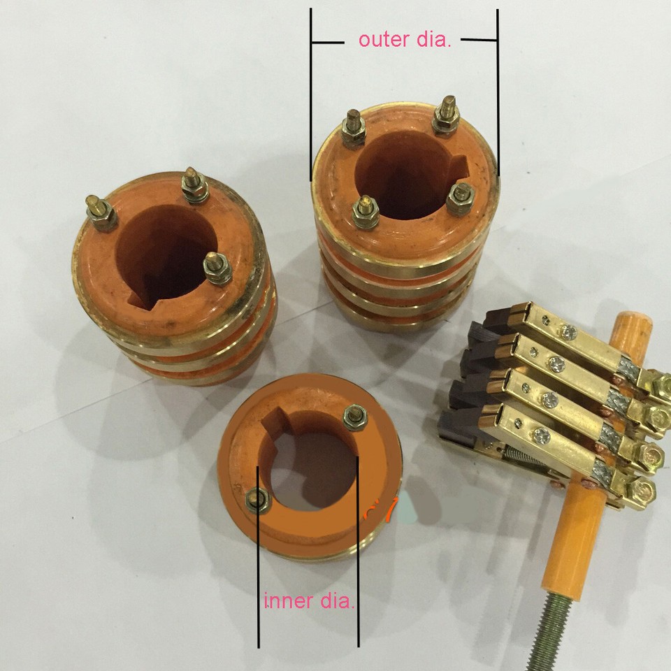 Motor Collector Collecting Ring,Bus Rings,Conductive Slip Ring Carbon ...