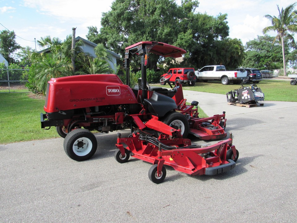 Toro Groundsmaster 5900 Batwing 16' Rotary Mower WAM 4 wheel drive ...
