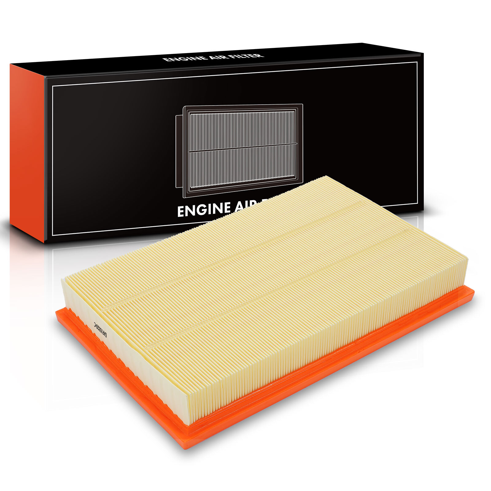 2x Engine Air Filters for Audi A3 8P1 8PA Eos 1F7 1F8 Golf MKV 1K1 ...