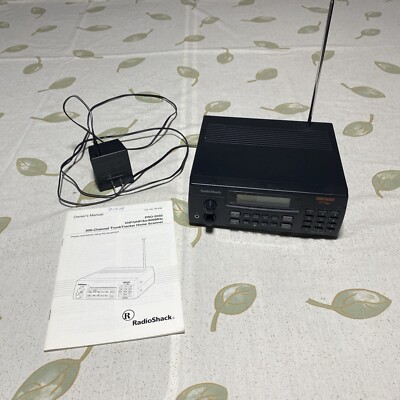 Radio Shack PRO-2050 800MHz 300 Channel Trunking Scanner TrunkTracker ...