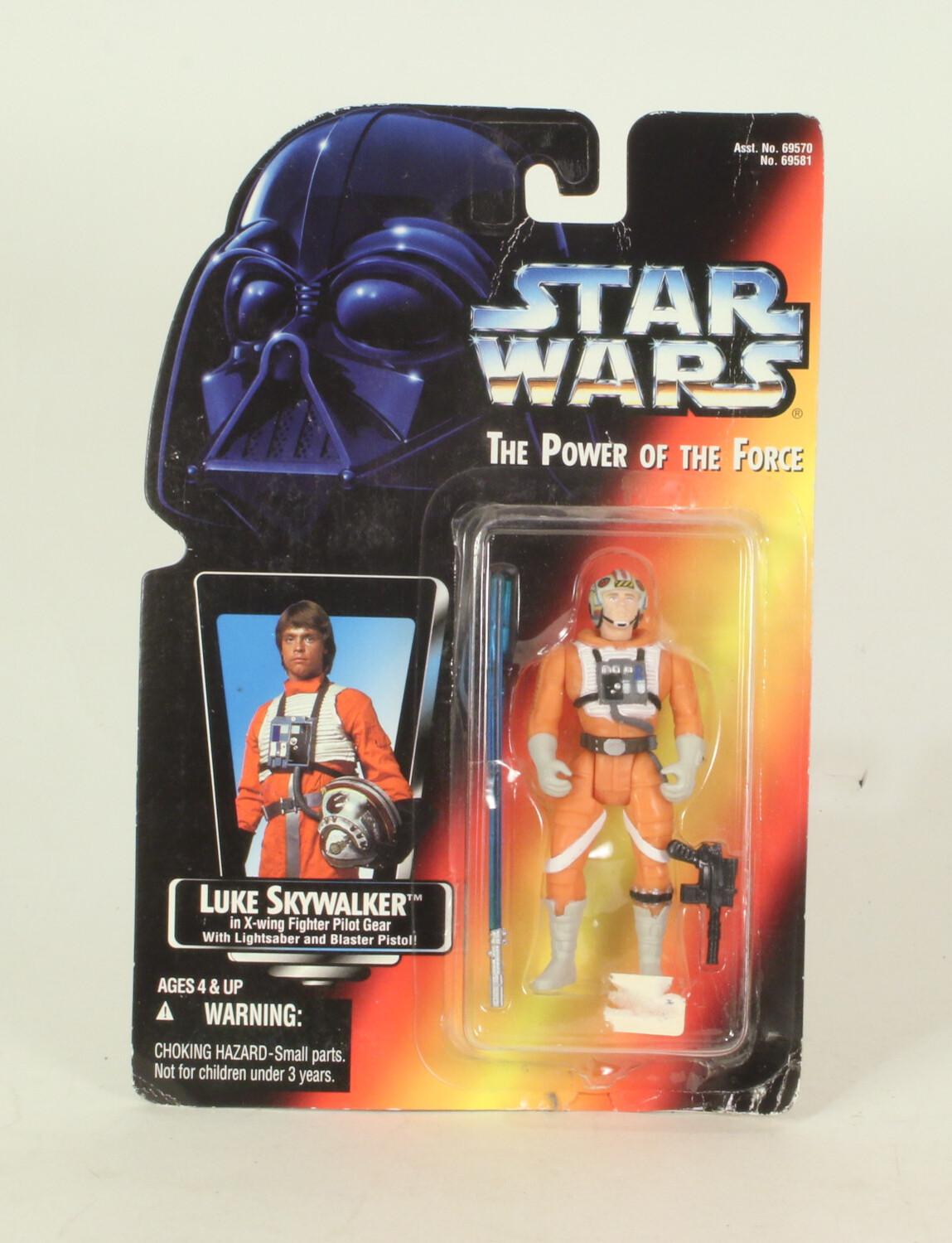 Star Wars Red Card Luke Skywalker X-Wing Long Saber MOC POTF2 | eBay