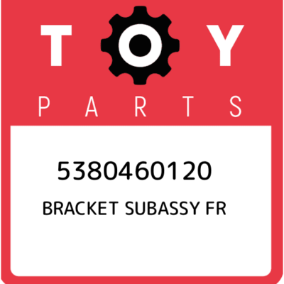 5380460120 Toyota Bracket subassy fr 5380460120, New Genuine OEM Part ...
