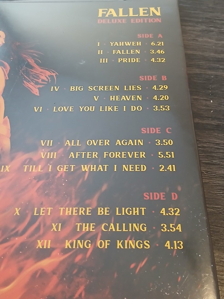 STRYPER "Fallen" Deluxe Edition POP UP YELLOW Colored Vinyl VERY RARE ...