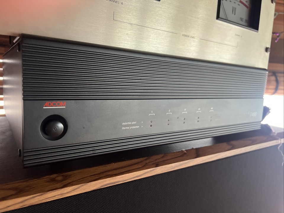 Adcom GFA 7400 Excellent Condition 5 Channel Amplifier Vintage | eBay