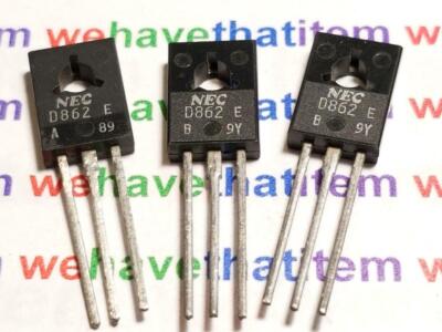 2SD862E / D862 E / TRANSISTOR / TO126 / 3 PIECES (qzty) | eBay