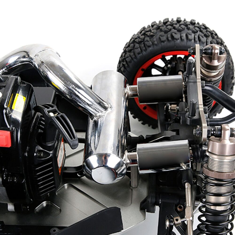 Double Tuned Exhaust Pipe expansion chamber for 1/5 HPI Losi 5ive T 23 ...