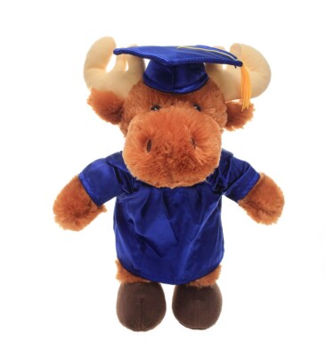 Personalized Moose Plush Stuffed Animal Toys Gifts for Graduation Day ...