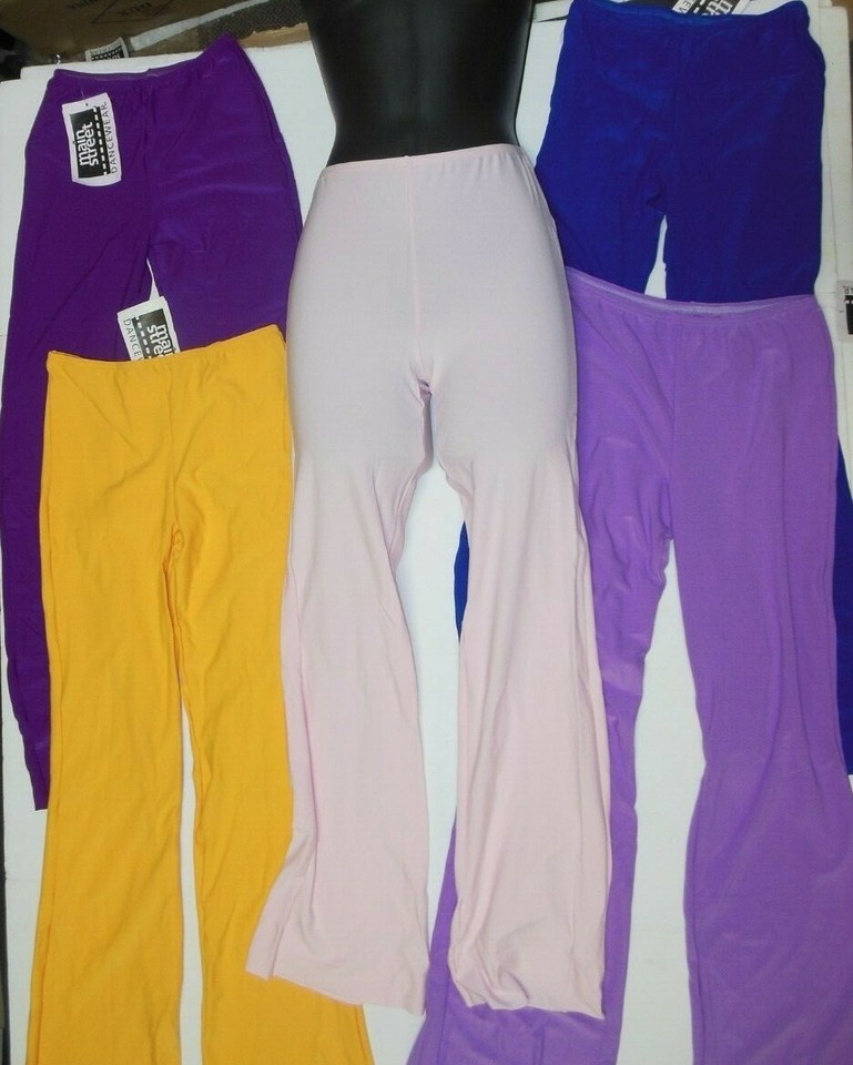 Bootcut Jazz Pants matte Spandex Dance 20 Colors OVER 400 AVAILABLE ...