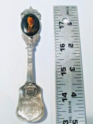 Souvenir Spoons - Ronald Reagan Presidential Spoons