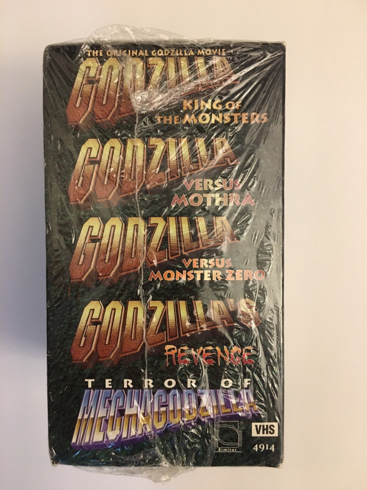 Godzilla+Rampaging+Monsters+5+Tape+VHS+Video+Set+Revenge+Mothra ...