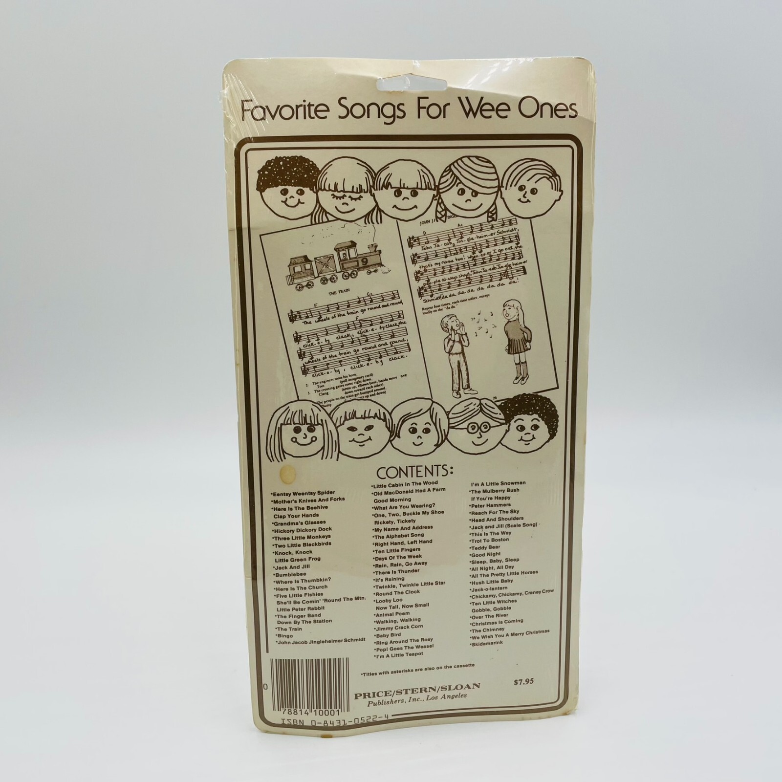 Wee Sing Silly Songs Book & Cassette Lot of Two NEW SEALED Children's ...