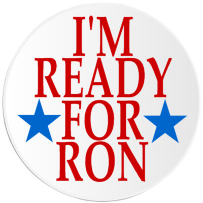 I'm Ready For Ron - 100 Pack Circle Stickers 3 Inch - DeSantis Election ...