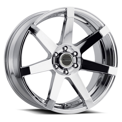 Vision 22x9.5 Wheel Chrome 9042 Sultan 5x120 +15mm Aluminum Rim | eBay