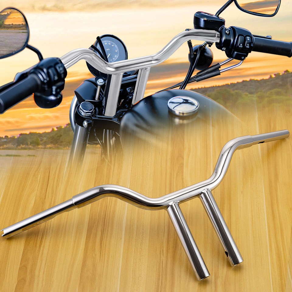 10" 12" 14" 16" MX-T Bars Handlebar For Harley Sportster XL Iron 883 ...