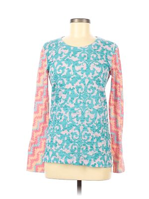 Whimsy Rose Women Blue Thermal Top M | eBay