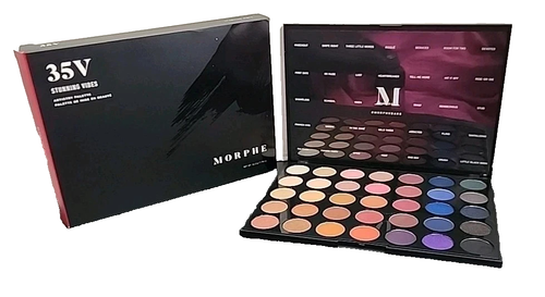 Morphe 35V Stunning Vibes Eye Shadow Palette 35 Colorful Artistry ...