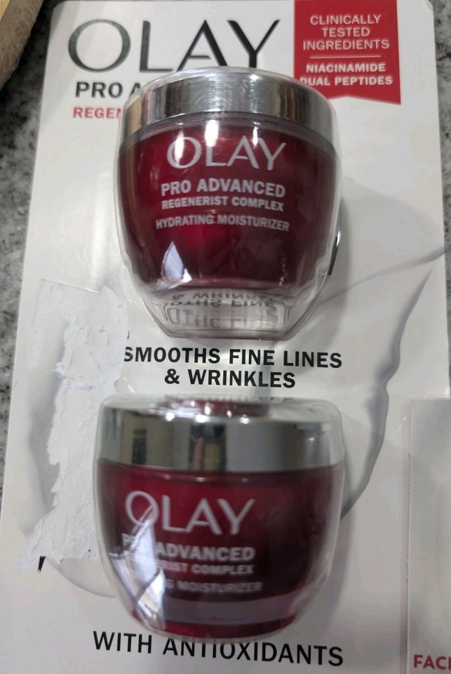 3x OLAY Pro Advanced Regenerist (10) Complex Hydrating Moisturizer-1.7 ...