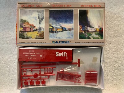 Walthers #932-2551 HO Scale Swift's 40' Meat Reefer Kit #SRLX 15392 | eBay