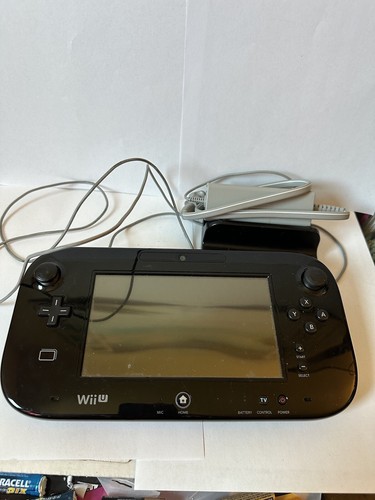 Nintendo Wii U Gamepad Black Controller WUP-010 (USA) | eBay