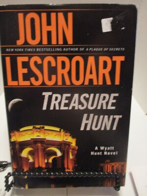 JOHN LESCROART large print novel Treasure Hunt see photos/synopsis ...