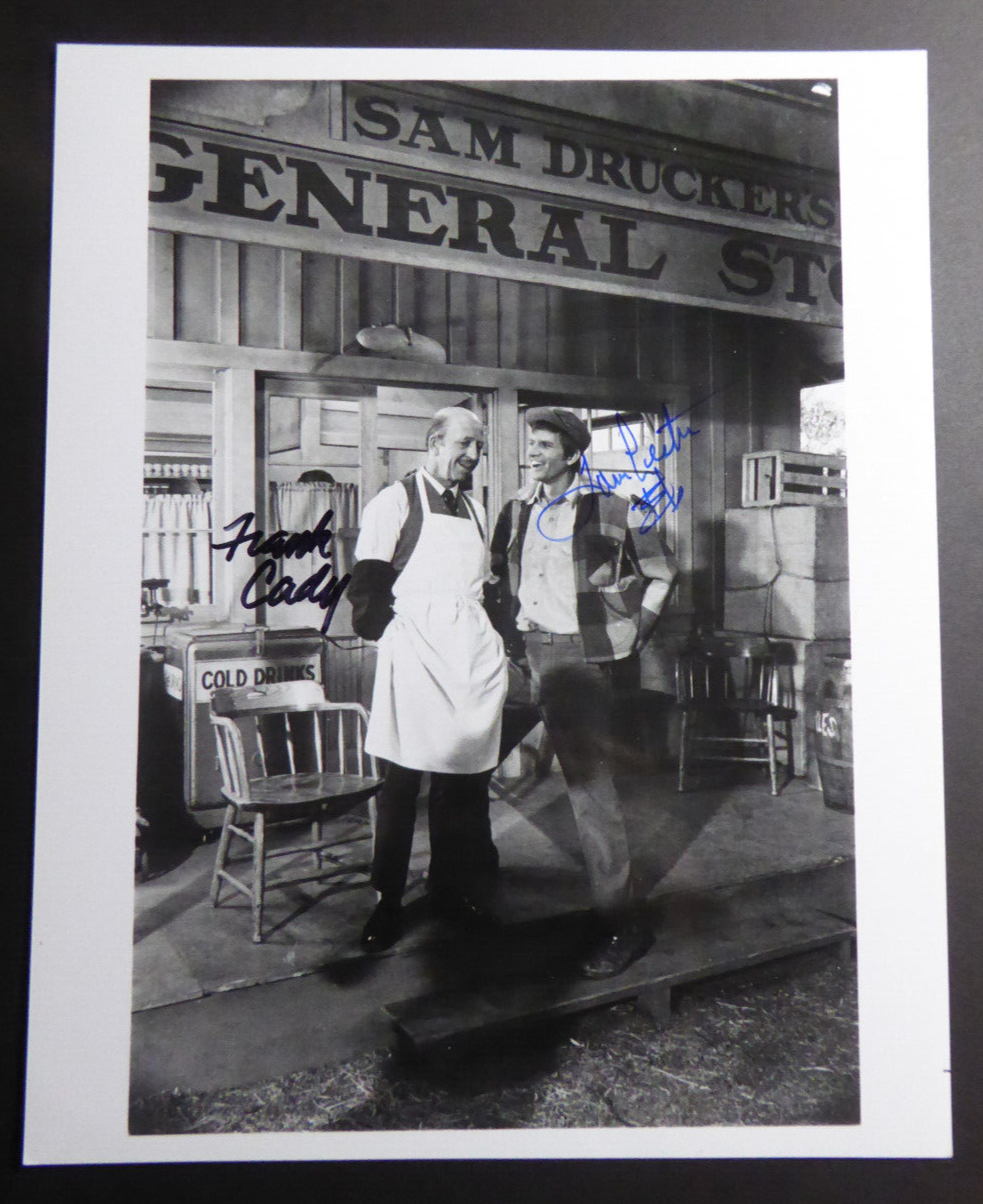 GREEN ACRES FRANK CADY & TOM LESTER RARE SIGNED UNINSCRIBED AUTOGRAPH ...