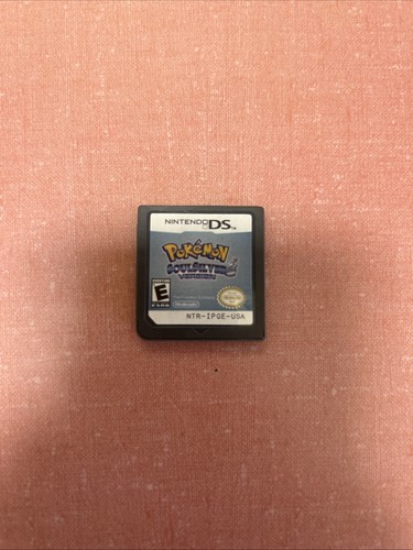 AUTHENTIC POKEMON SOUL SILVER VERSION - CARTRIDGE ONLY - NINTENDO DS ...
