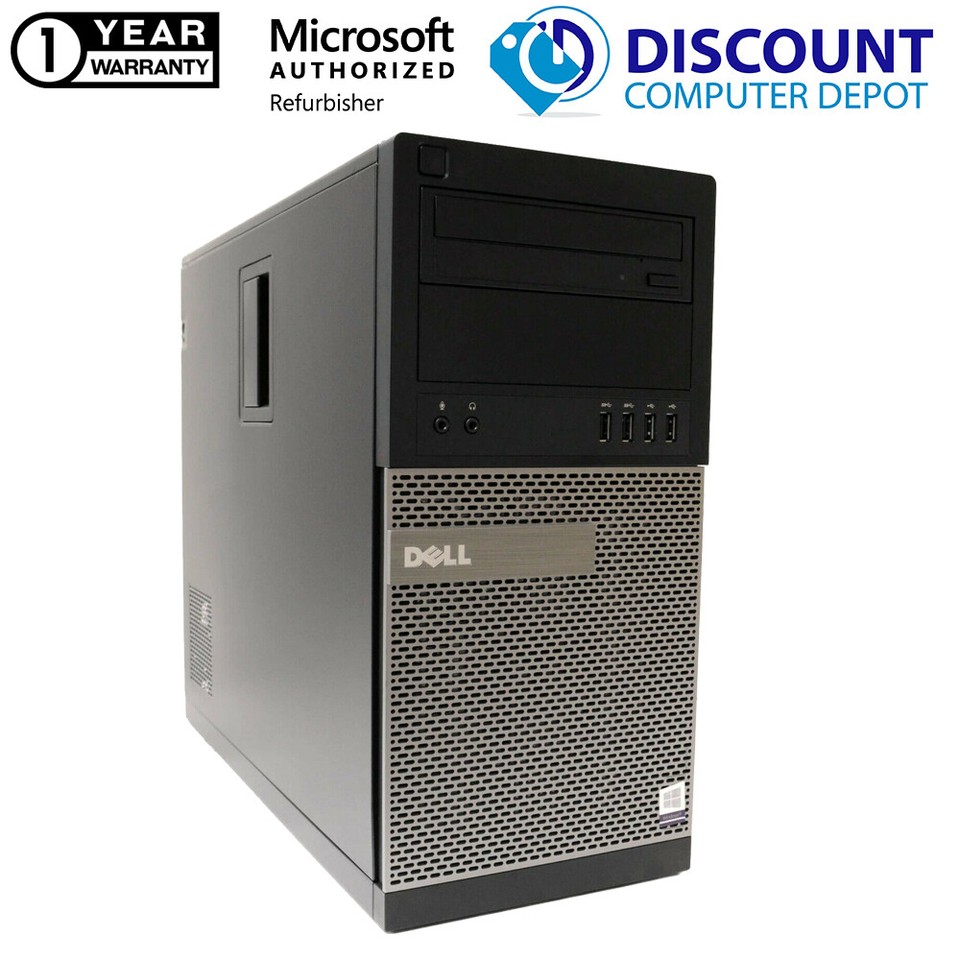 Dell Work From Home i5 Computer Bundle 8GB 500GB HD windows 10 PC WIFI ...