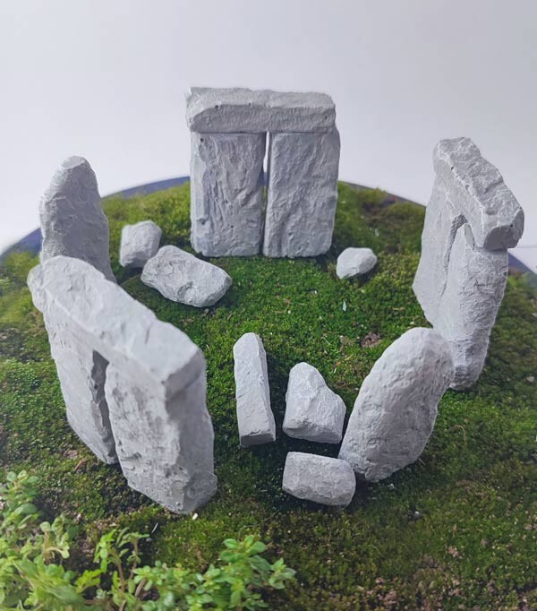 Miniature Stonehenge Inner Circle, Replica, UK Standing Stones, Stone ...