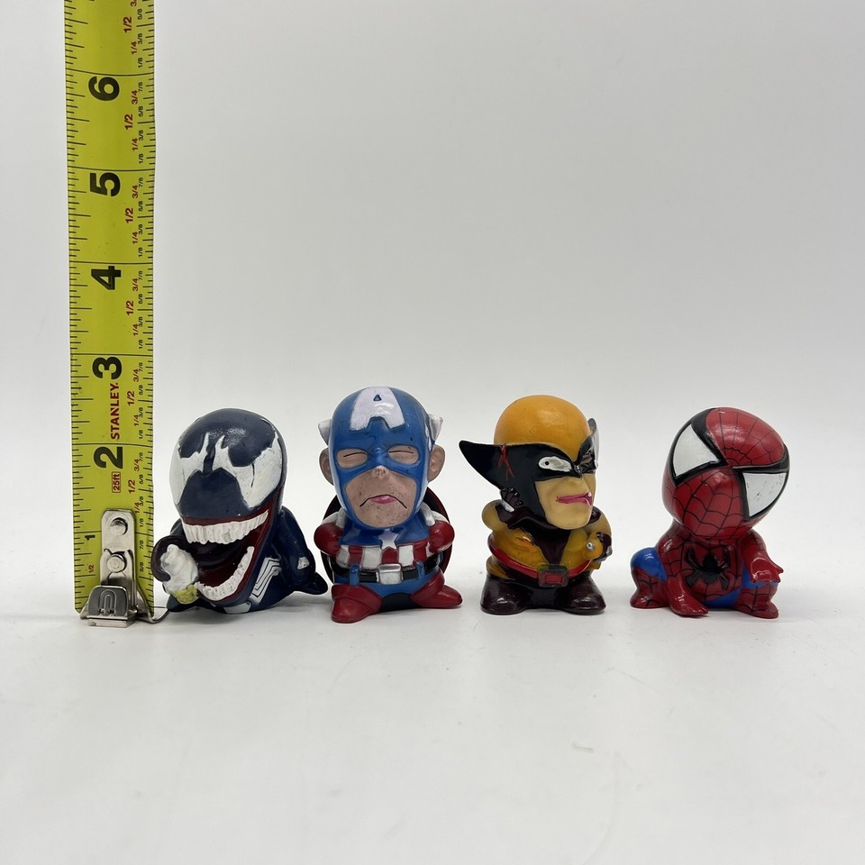 Disney Marvel Squeeze Toy Plastic Lot Spoof Funny Twisted Venom ...