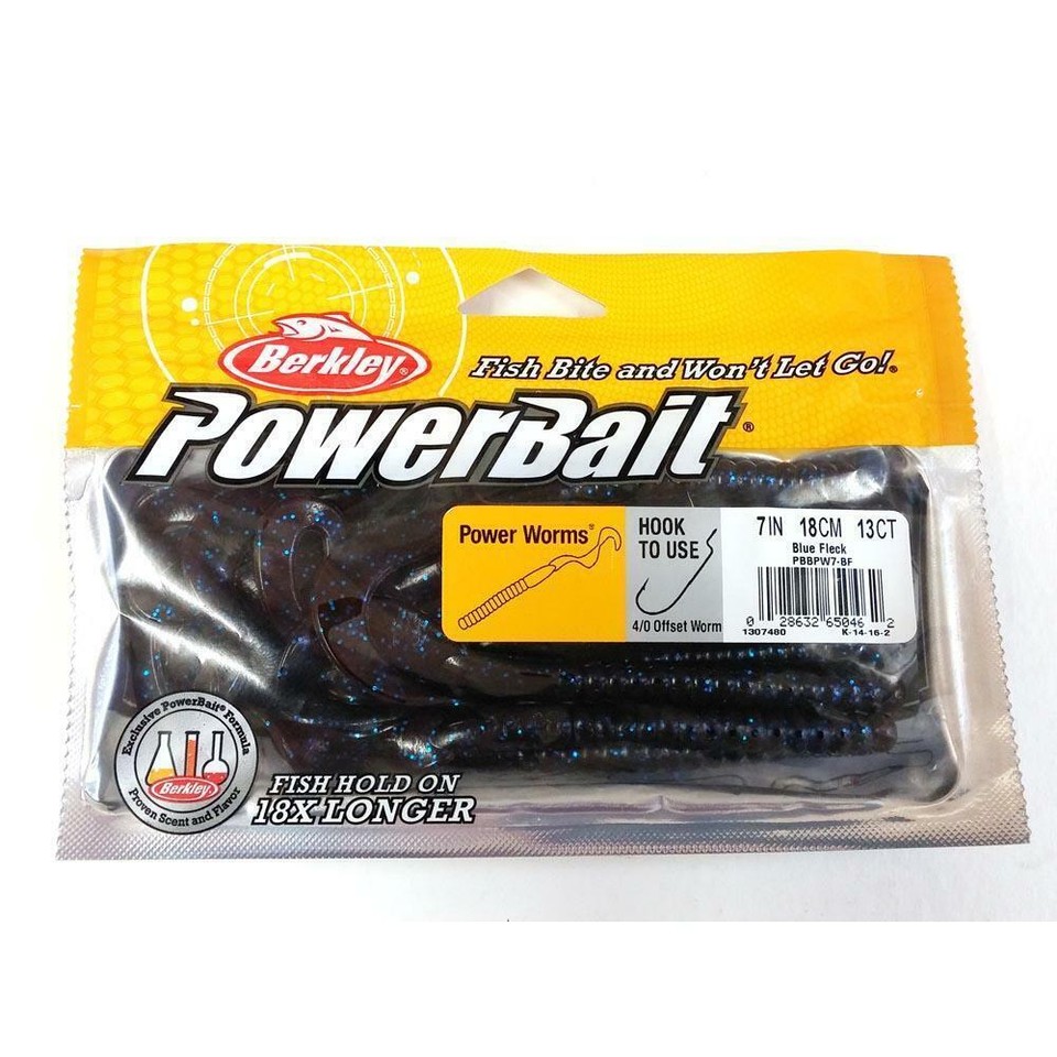BERKLEY POWERBAIT POWER WORM SEA FISHING BAIT COD POLLOCK LURE CHOOSE ...