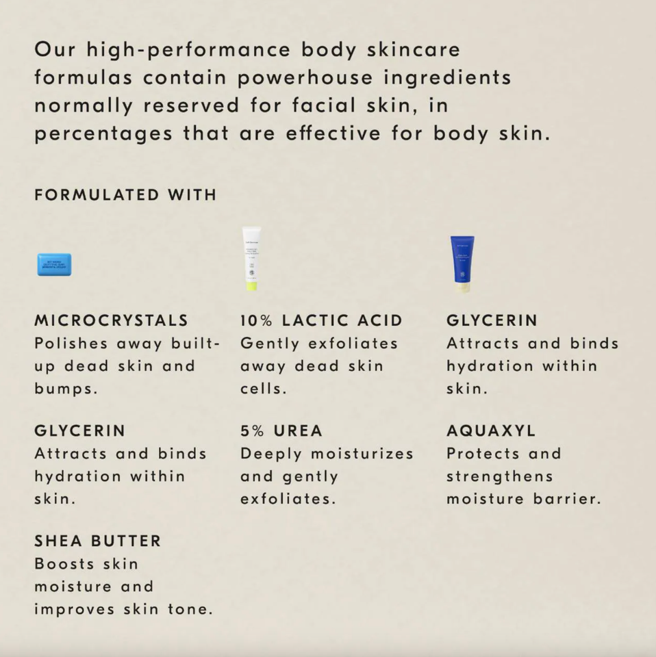 Soft Services The Body Skin Experts Bestsellers Discovery 3-Step Body ...