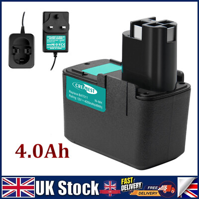 4000mAh 12V Battery For Bosch BAT011,PSB12VSP-2,GSR12VES-3,PSR120 ...